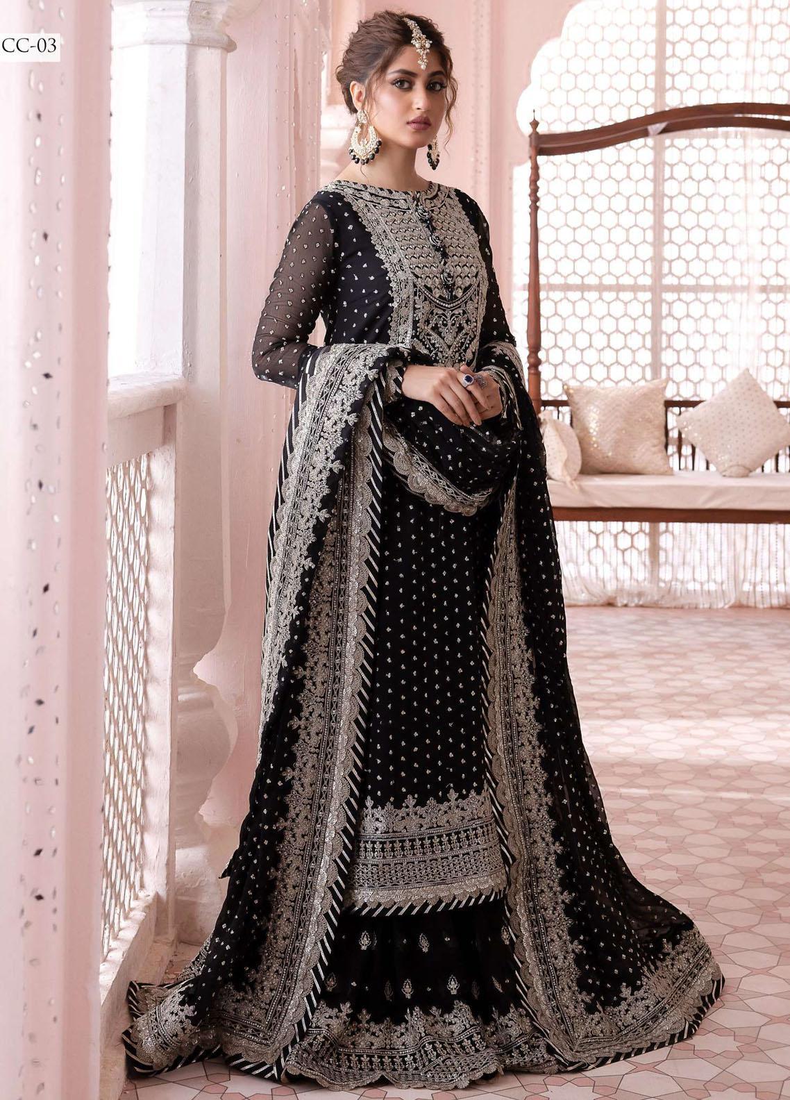 Asim Jofa - Chandni Luxury Chiffon Collection 2023 - AJCC-03 – Blossoms by Azz