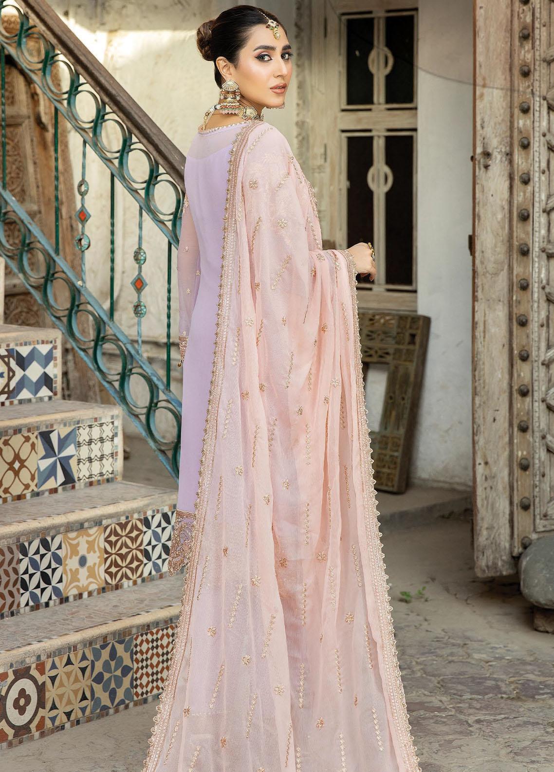 Imrozia - De Lambent Majestic Embroidered Collection 2023 - M-40 Alma – Blossoms by Azz