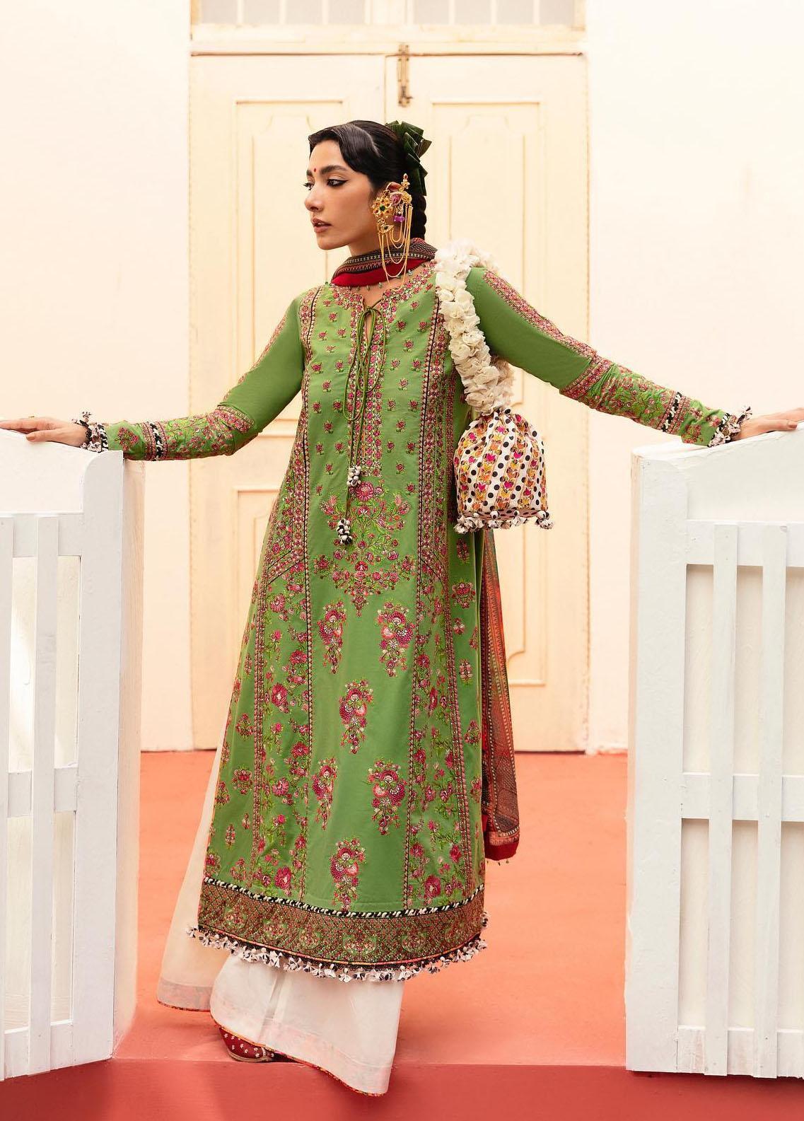 Hussain Rehar - Mausam Eid Lawn Collection 2023 - Sahir – Blossoms by Azz